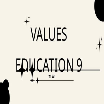 Deepening Self-Awareness and Filipino Values Education for Personal ...