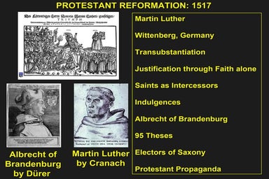 Protestant Reformation Timeline