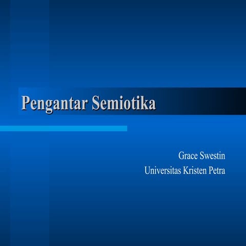 Semiotika | PPT