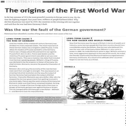 Week 1 - WWI and the Treaty of Versailles | PDF