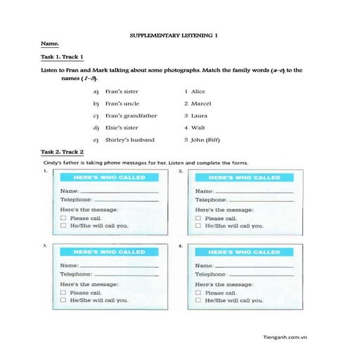 Week 1 track 1, 2 | DOC