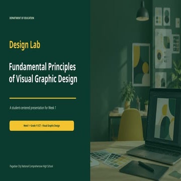 Comprehensive Grade 11 Visual Graphic Design Fundamentals Course | PPTX