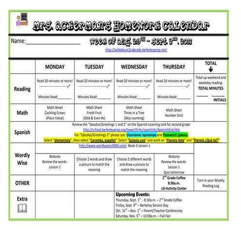 Lesson Plans First Grade | PDF