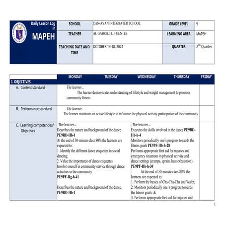 mapeh 9 second quarter health WEEK 2.docx