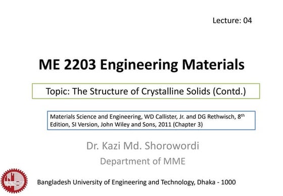 bcc ,fcc & hcp struc 2.pptx | Chemistry | Science
