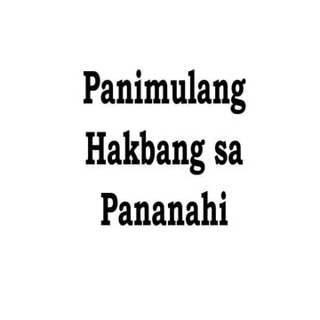 panimulang hakbang sa pananahi epp five week 2 3rd quarter | PPTX