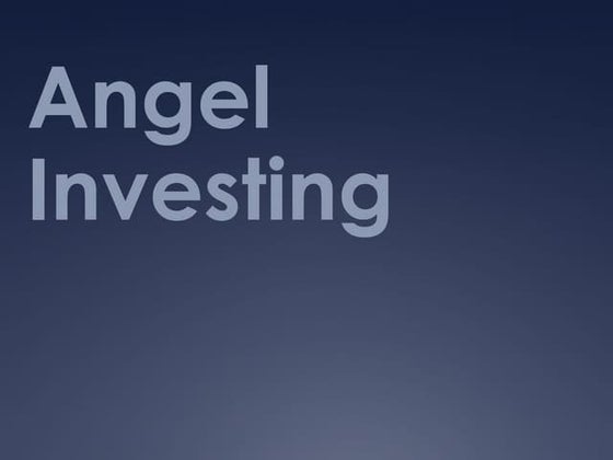 Guide To Pitching | PDF | Stocks and Bonds | Personal Investing