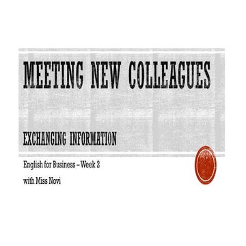 Week 2 - Meeting new colleagues.pdf