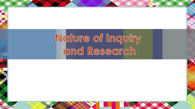 Experimental Method of Data Collection | PPSX