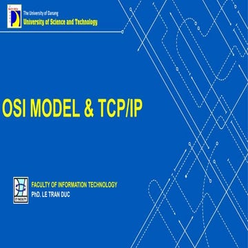 Osi Model And Tcpippptx 1690