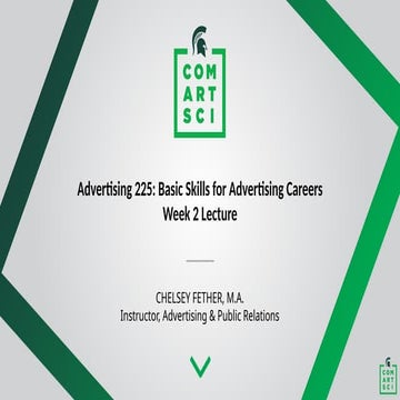 Week 2 - PBW Ch 7-8-9 (1) Advertising stuff | PPTX