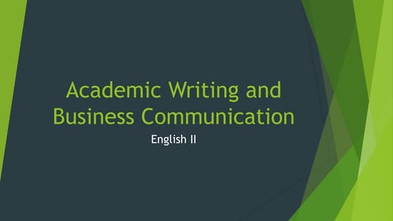 Professional and-academic-writing | PPT