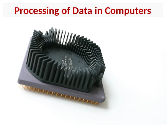 08. Central Processing Unit (CPU) | PPSX