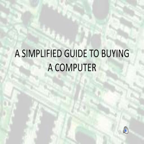 Things To Consider When Buying A Computer | PPTX
