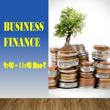 BUSINESS FINANCE FINANCIAL MANAGEMENT WEEK 2.pptx