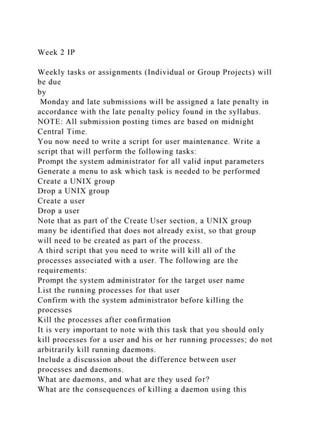 Week 2 What is driving the need for this transformational change (.docx