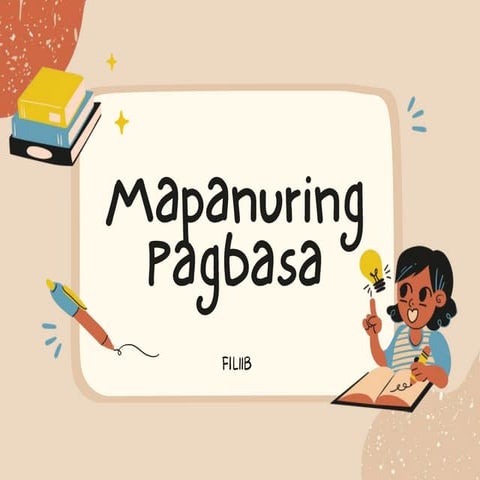 Mga kasanayan sa akademikong pagbasa | PPTX