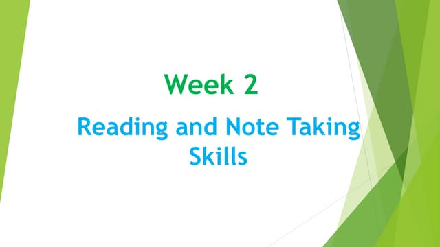 Reading Skills (PDF) | PDF