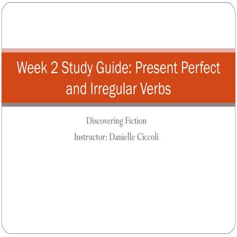 Week 2 study guide | PPT | Free Download