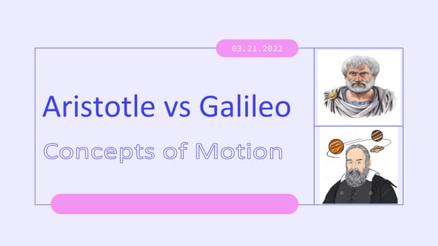 ARISTOTELIAN AND GALILEAN CONCEPT OF MOTION.pptx