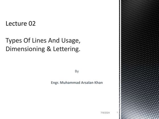 Lesson 6_Prepare and Interpret Technical Drawing (LO1) | PPTX | 3-D ...