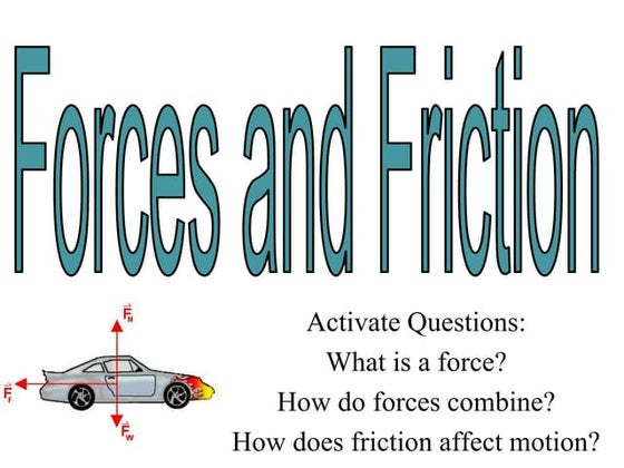Forces and its types | PPTX | Physics | Science