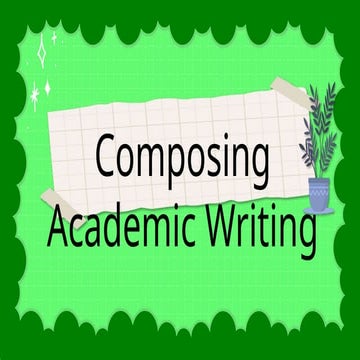 different types of academic writing , readinga nd writing | PPTX