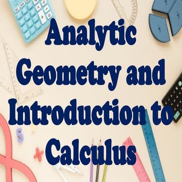 Analytic Geometry and Introduction to Calculus Week 3.pptx