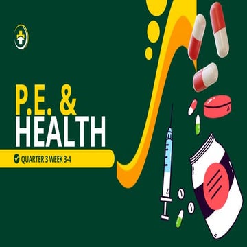 PHYSICAL EDUCATION AND HEALTH 8 QUARTER 3 WEEK 1 INTRODUCTION TO RH ...