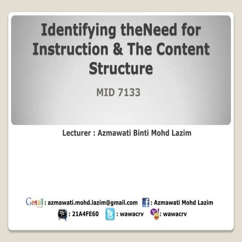 Week 3 Content Structure | PPT