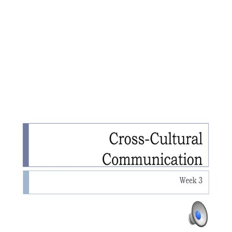 cross-cultural communication part 1 | PPT