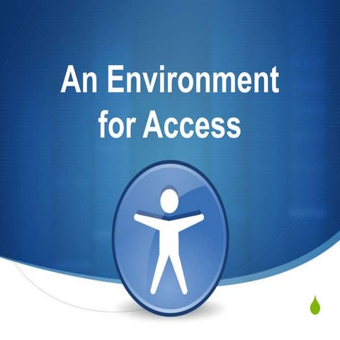 Environment for Access | PPT