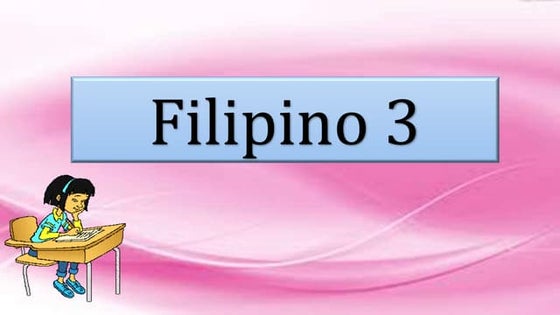 Pictograph filipino grade 3 | PPT