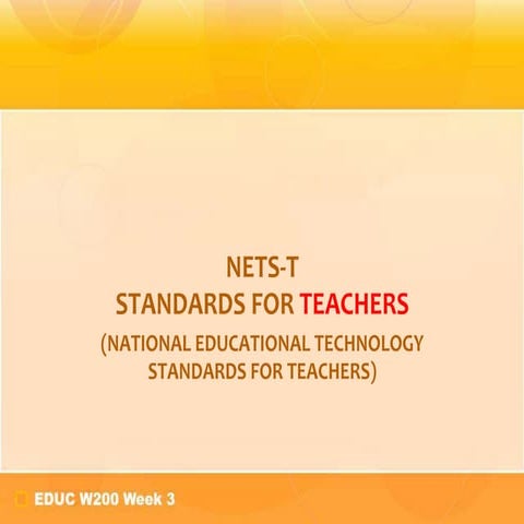 Week3 netst | PPTX | Professional School | Postgraduate Education