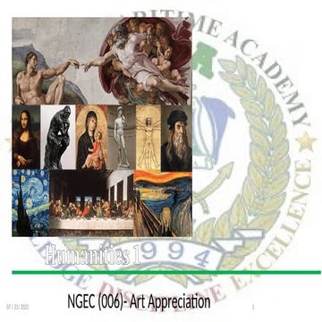 Functions of art | PPTX