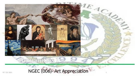 Functions of art | PPTX