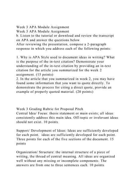 Writing the position paper | PPTX