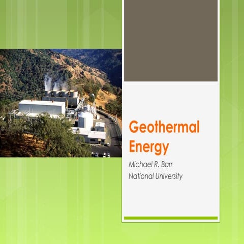 Geothermal Energy | PPT