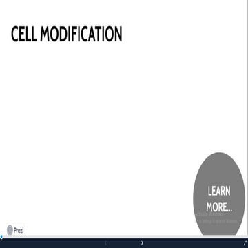 WEEK 3_CELL MODIFICATION in GENERAL BIOLOGY FOR STEM STUDENTS | PPT