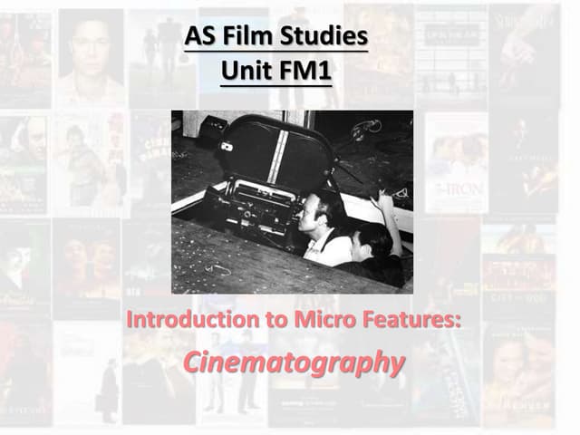 Camera Angles - GCSE Media Presentation | PPTX