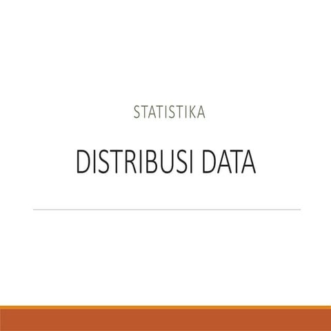 week 3 Distribusi Data.pptx statistika industri | PPT
