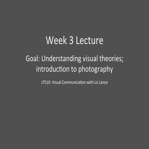 Week 3 lecture - Gestalt | PPT