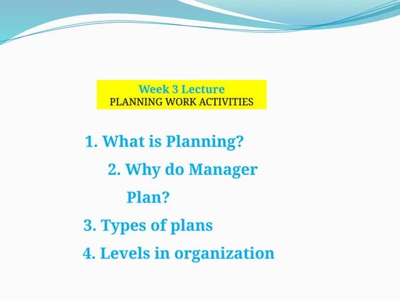 Plan Implementation and Review - Educational Planning | PPT