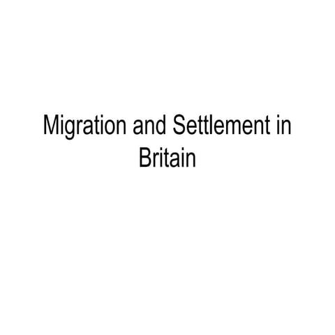 Week 3 migration and multiculturalism | PPT