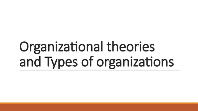 Organizational Theories.pptx