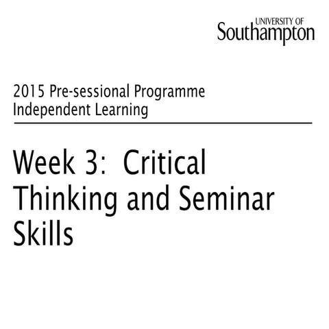 Week 3 part 2 critical thinking 2015 g | PDF | Homework and Study | Education
