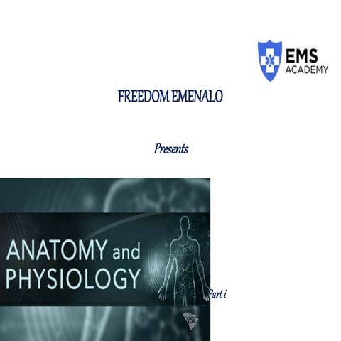 anatomy and physiology lecture presentation | PPTX