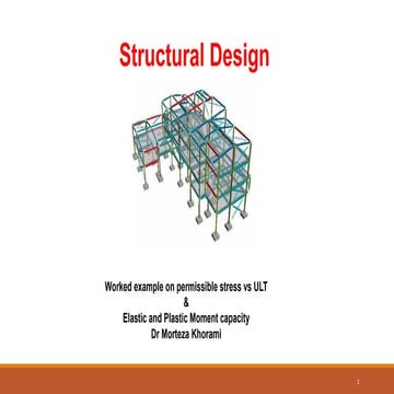 Plastic and Elastic section modulus for T shape | PDF