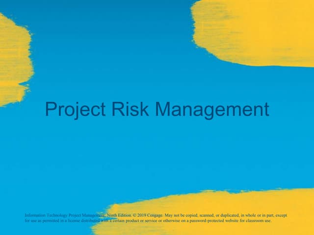 Risk Mitigation, Monitoring and Management Plan (RMMM) | PPTX ...