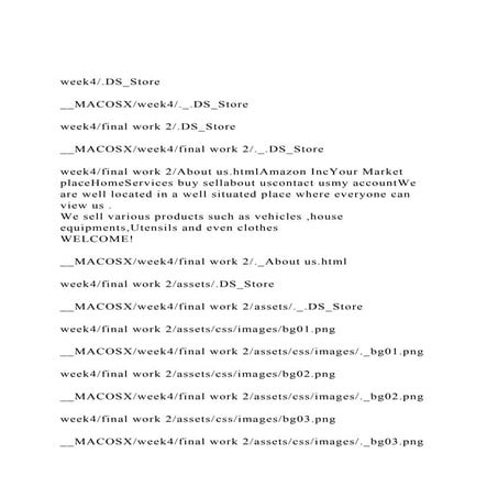 week4.DS_Store__MACOSXweek4._.DS_Storeweek4final wor.docx | Web Design and HTML | Internet
